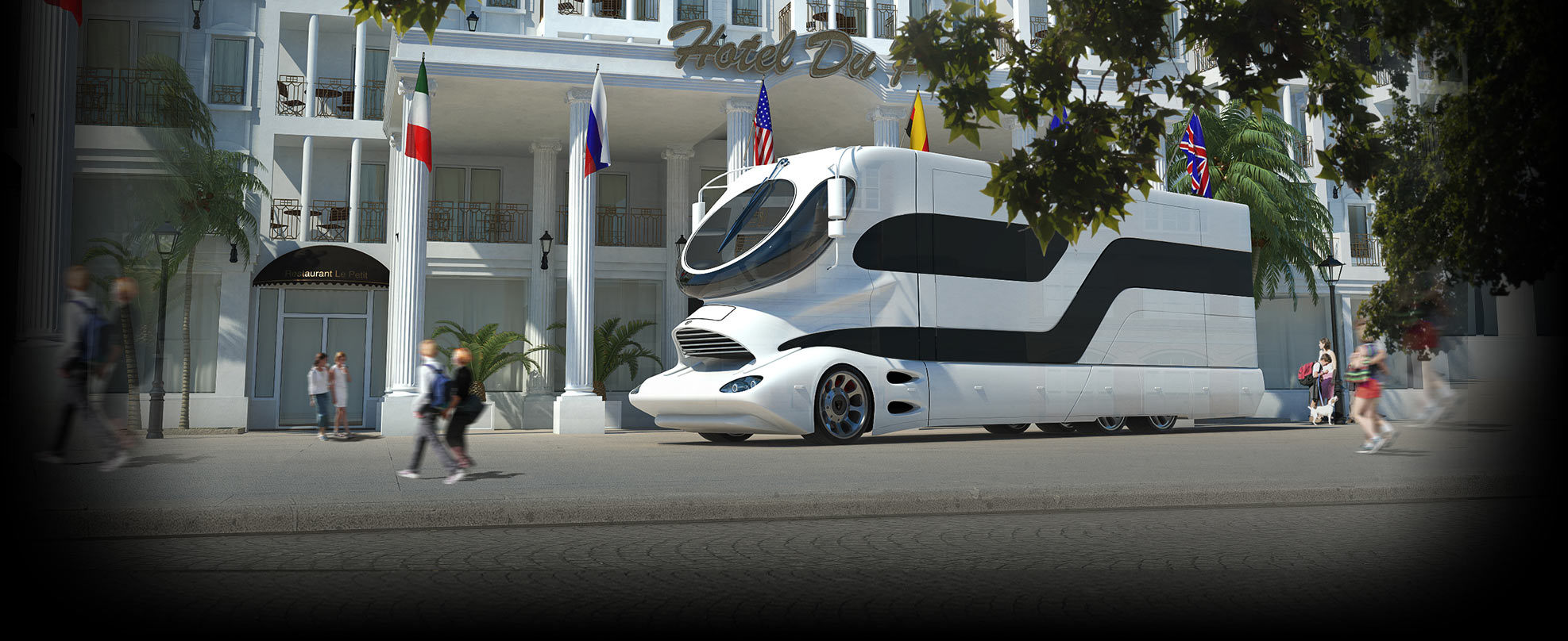Marchi Mobile EleMMent Palazzo: World’s most expensive campervan up for ...