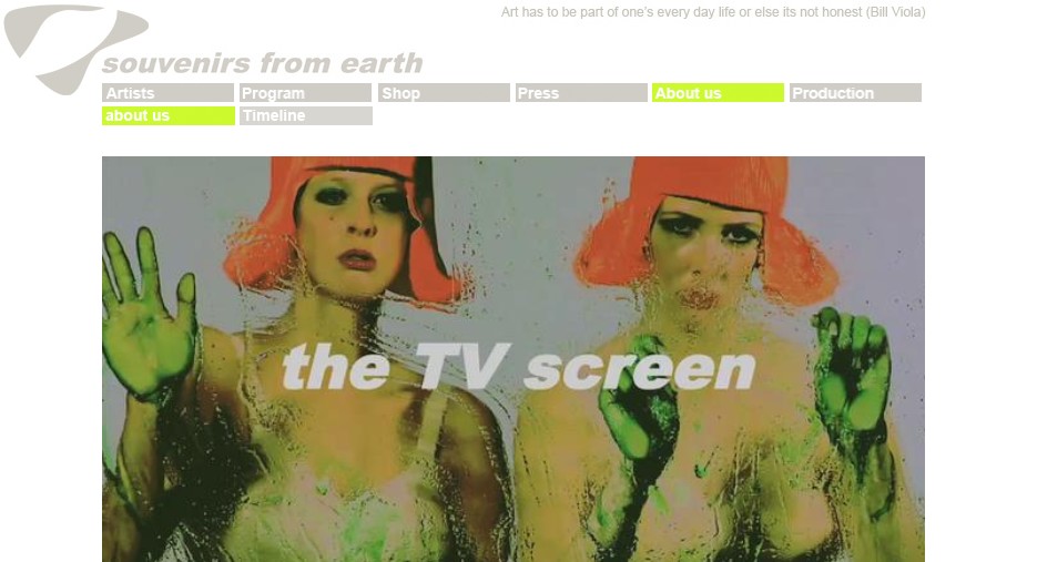 Souvenirs from Earth - a new kind of television - 2LUXURY2.COM