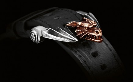 Both watch and sculpture. Daniel Strom's Draco Agonium - 2LUXURY2.COM
