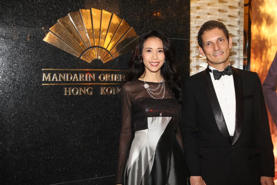 Karen Mok and Johannes Natterer — at Mandarin Oriental, Hong Kong ...