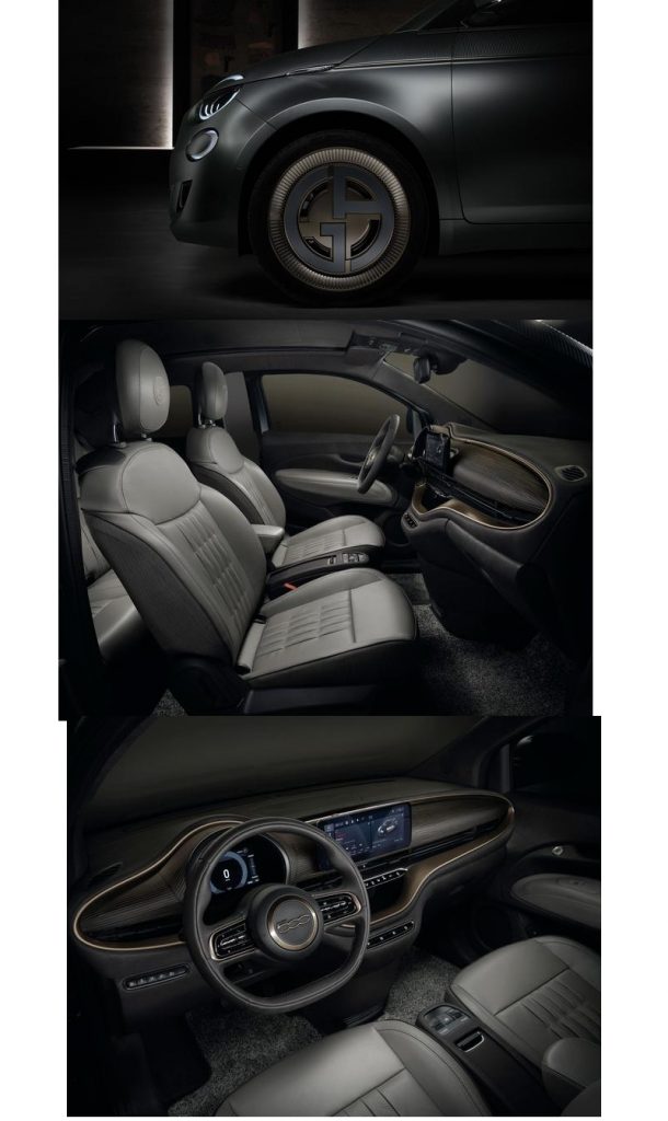 Giorgio Armani, Bulgari, and Kartell interpret the New Fiat 500 in the ...