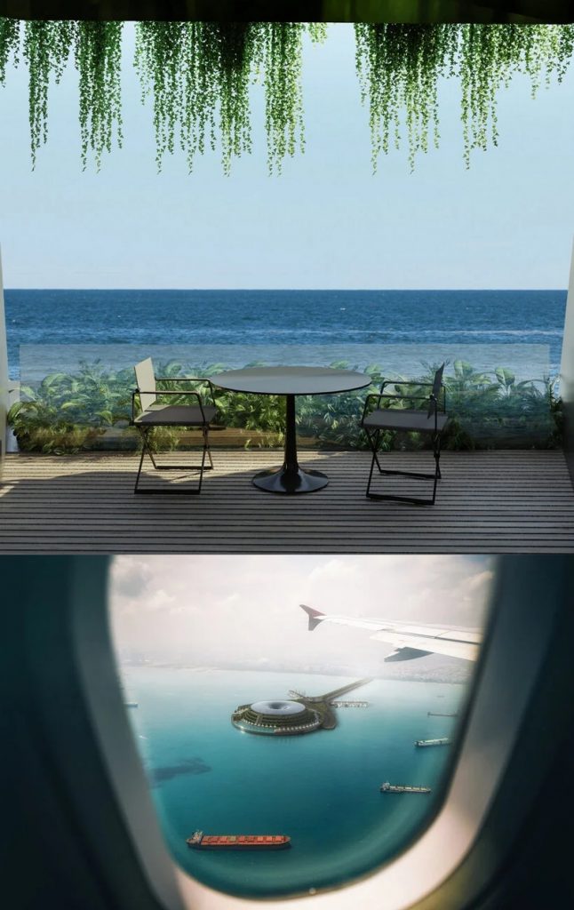 This new eye-catching eco-floating luxury hotel generates green energy ...
