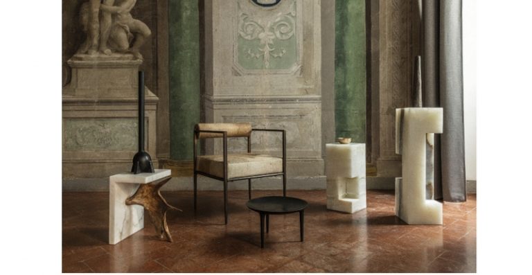 luxe minimalism: Rick Owens’ brutalist pieces of furniture at Milano ...