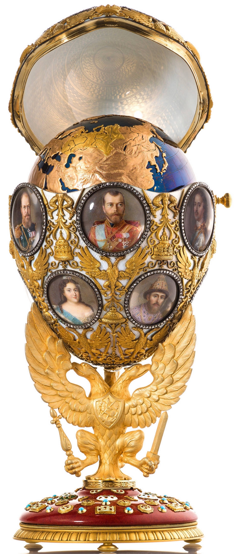 Largest collection of legendary Fabergé Imperial Easter Eggs on display ...