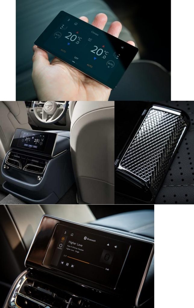 This new Touch Screen Remote connects rear seat passengers with luxury ...