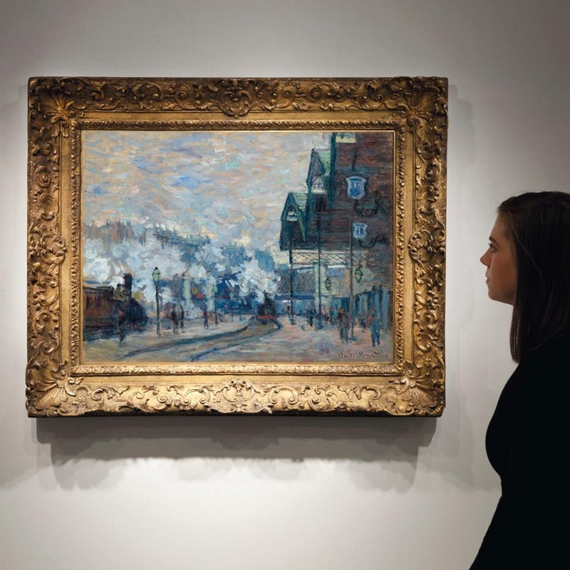 Christie's Auction house sales are up 26% leading the Art Market