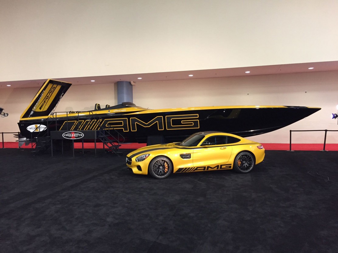 5th Mercedes-AMG x Cigarette Racing concept presented at 2015 Miami ...