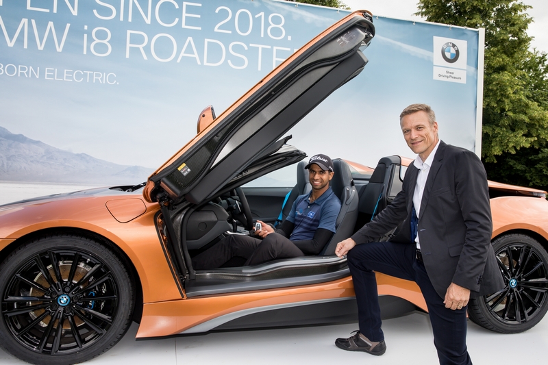 BMW Hole-In-One Award 2018: England’s Aaron Rai wins the new BMW i8 ...