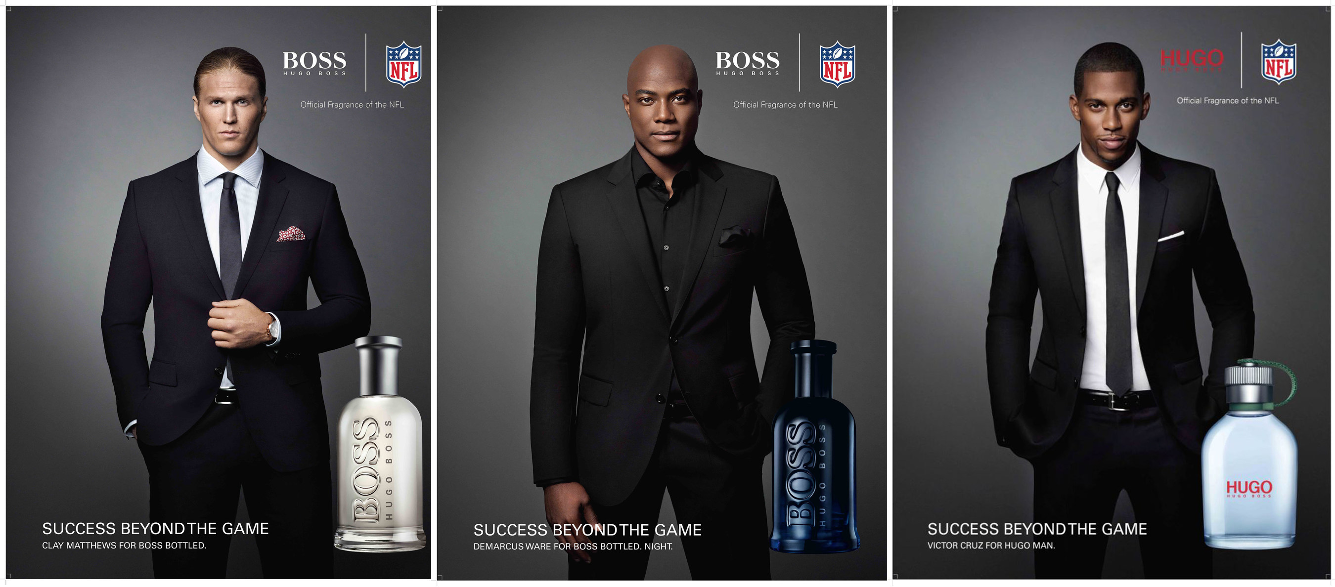 HUGO BOSS with Football Players - 2LUXURY2.COM