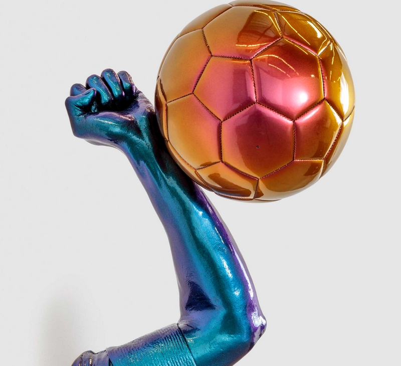 The art of football: an exhibition devoted to the beautiful game