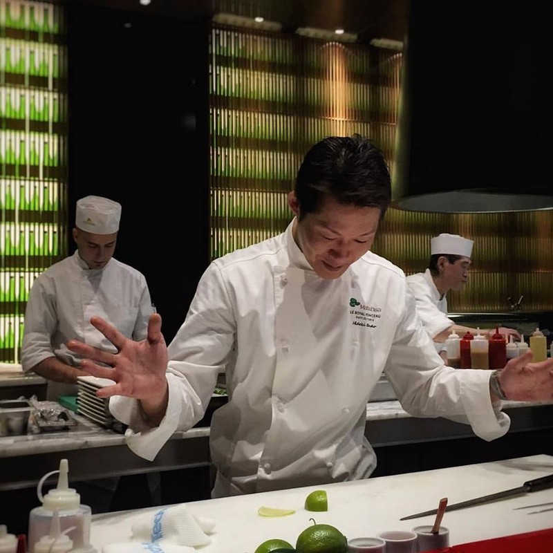 Hideki Endo, chef exécutif du restaurant Matsuhisa Paris - 2LUXURY2.COM