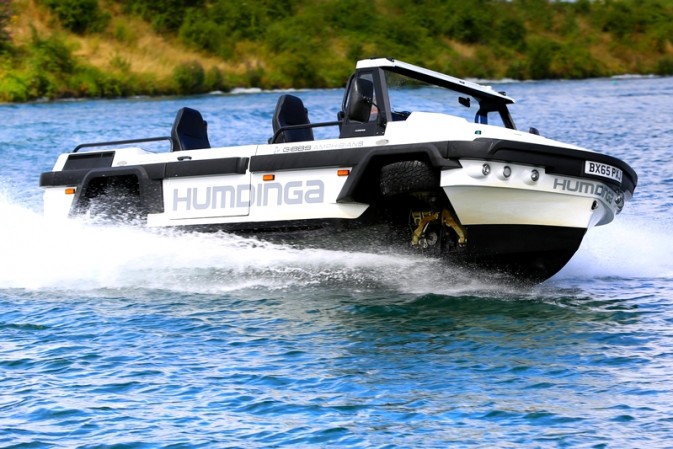 High Speed Amphibian: The Humdinga - one of the more rugged vehicles ...