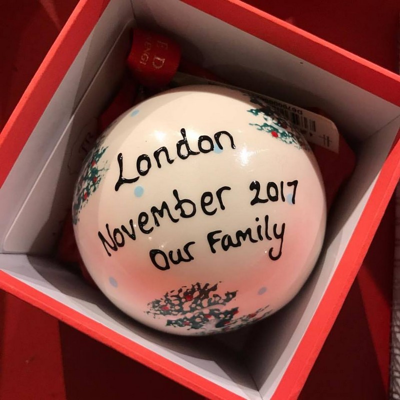 Cheer up your Christmas tree this year with personalised ceramic ...