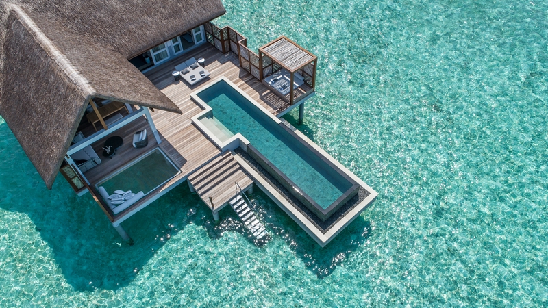 These new all-pool Water Villas make you feel as though you are ...
