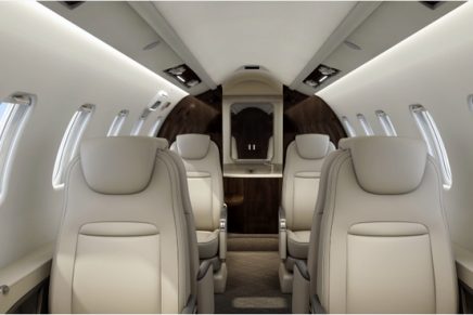 The new Learjet 75 Liberty features the segment’s first private ...