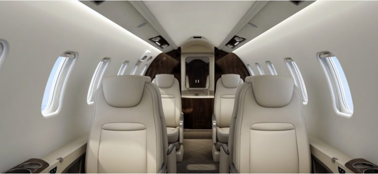 The new Learjet 75 Liberty features the segment’s first private ...