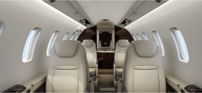 The new Learjet 75 Liberty features the segment’s first private ...