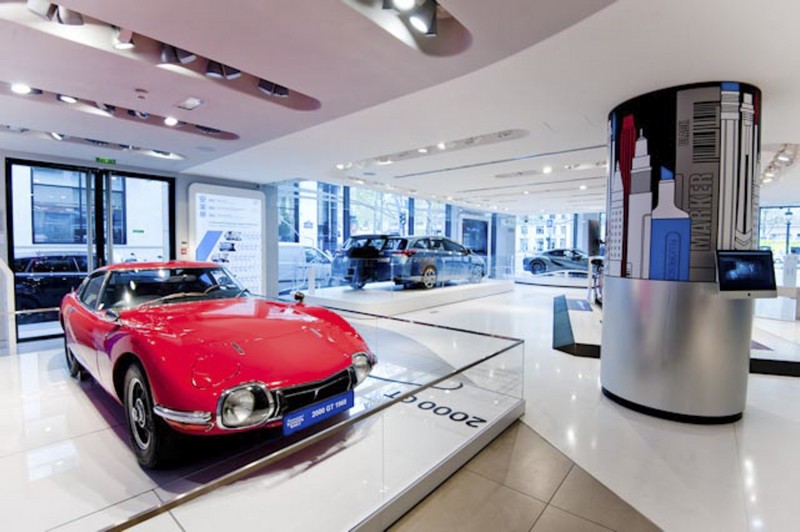Toyota Creative Design on Champs- Élysées in Paris - 2LUXURY2.COM