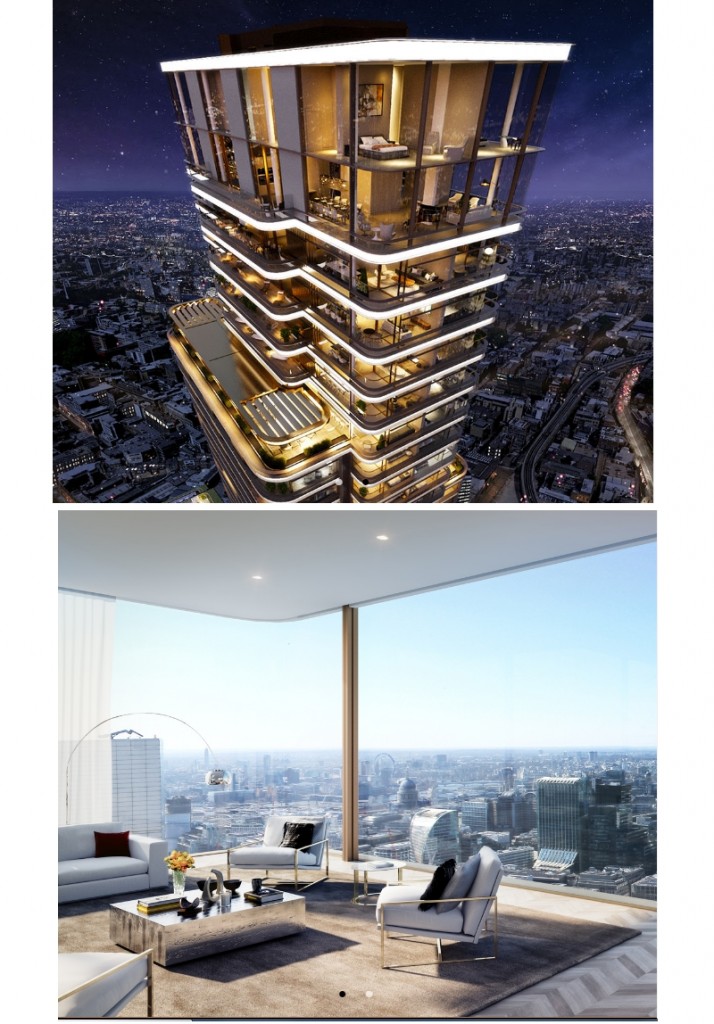 The first residential tower in London fully-designed by world-acclaimed ...