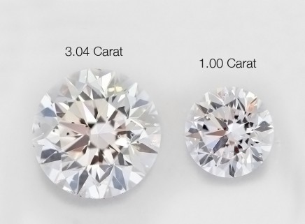 The first-ever, largest lab-grown diamond is is 3.04 carat, eco ...