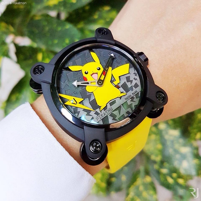 RJ X Pokémon. Romain Jerome Pikachu for biggest Pokémon fans