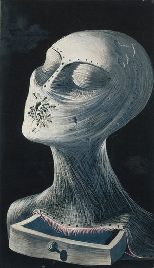 Salvador Dalí (1904–1989), Visage aux fourmis - 2LUXURY2.COM