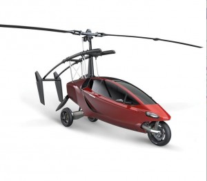 The $395,000 Helicycle: From a three-wheeled motorcycle to a gyrocopter ...