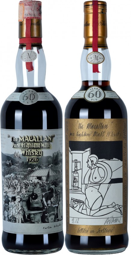 Rare bottles of The Macallan 1926 have set the world record for the ...