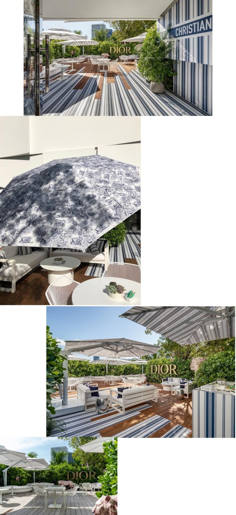 Dior café spreads Christian Dior’s love for the art of entertaining ...