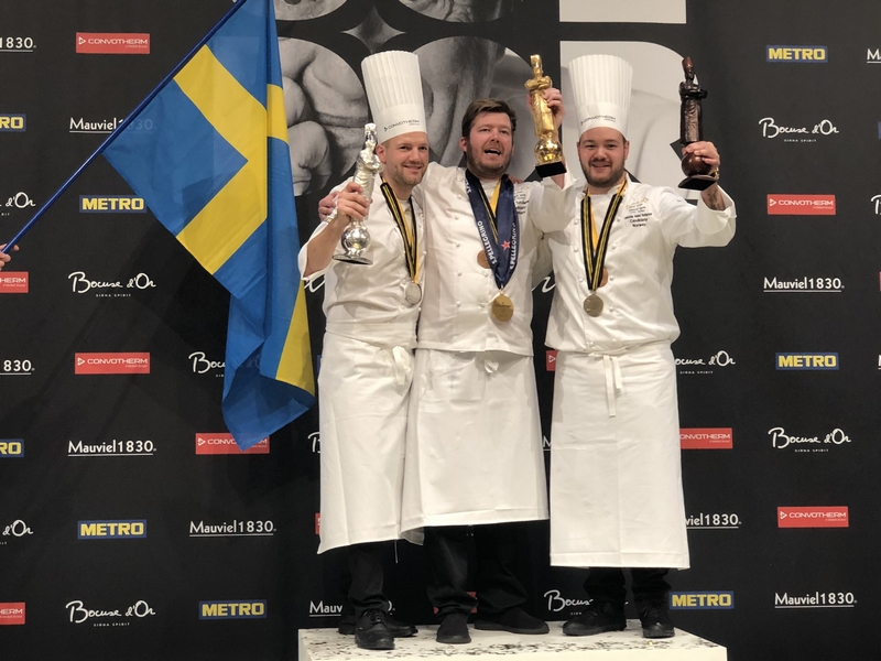 This is the podium of Bocuse d’or 2019, the biennial world chef ...